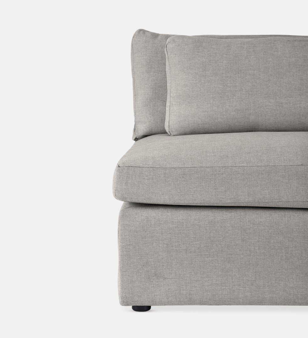 Raleigh Fully Upholstered Modular Chaise No Arm