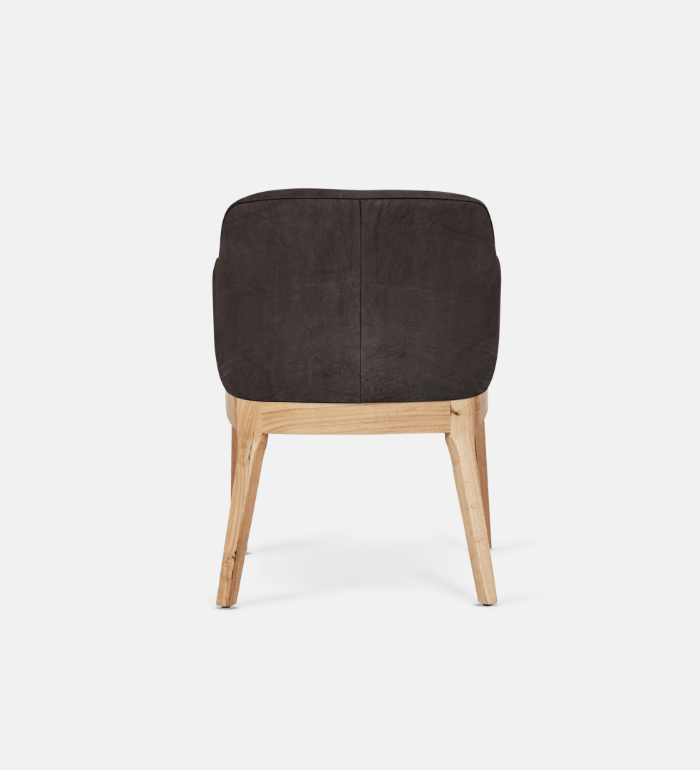 Kelly carver dining chair in leather